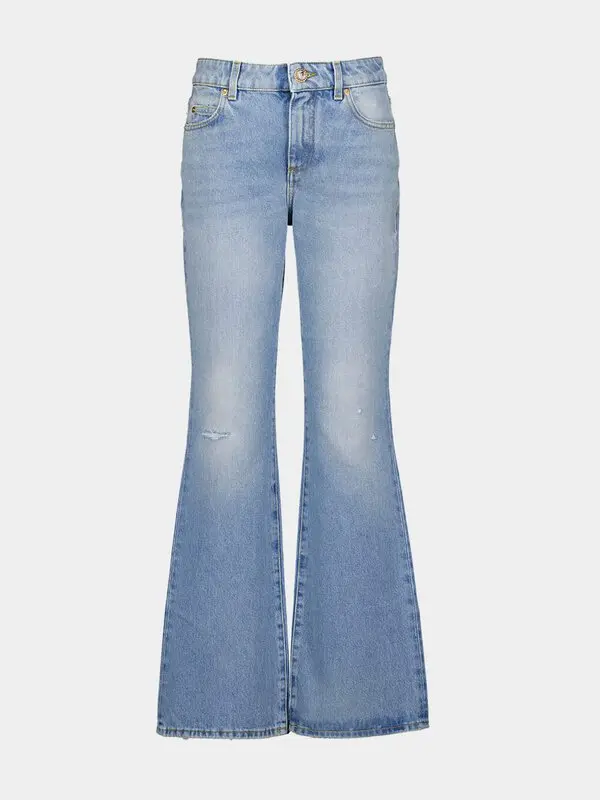 Balmain Flared Denim Jeans