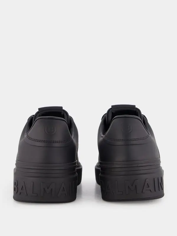 Balmain B-court Leather Sneakers