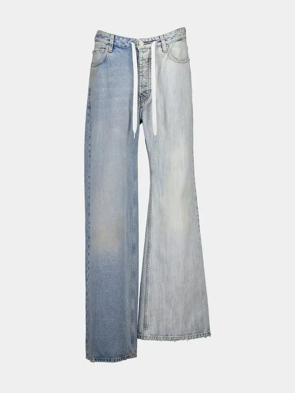 Balenciaga Fifty-fifty Pants - Blue