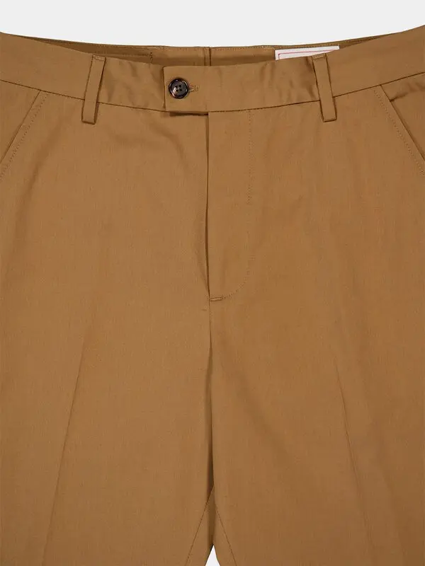 Alexander McQueen Camel Chino Pants - Brown