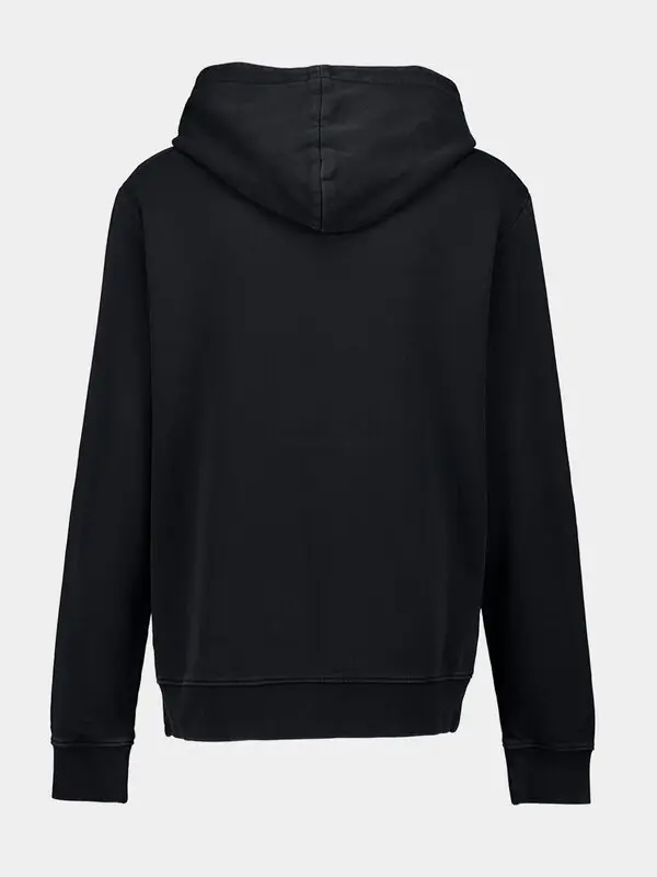 Balmain Embroidered Hoodie - Black