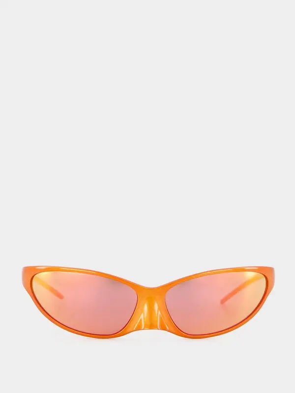 Balenciaga 4g Cat Sunglasses - Orange