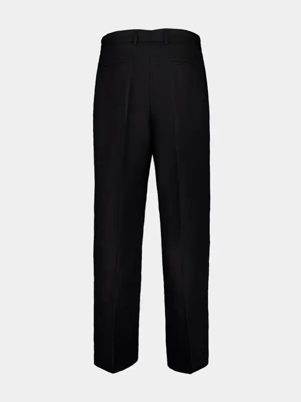 Dolce & Gabbana Classic Linen Straight-fit Trousers