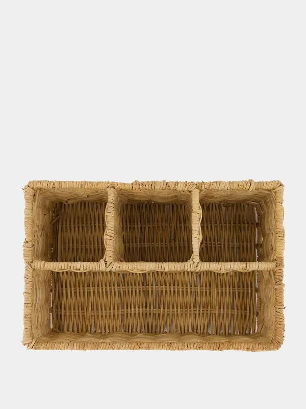 MADAM STOLTZ Handmade Rattan Organizer