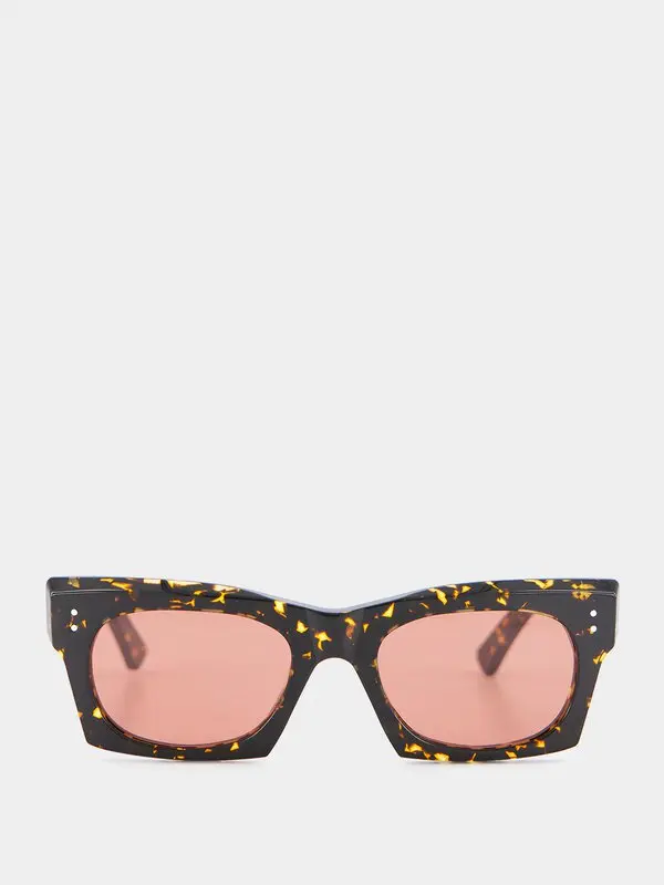 RETROSUPERFUTURE X Marni Edku Maculato Sunglasses - Brown