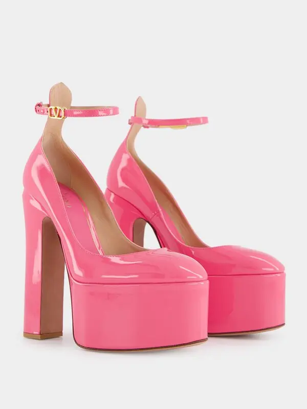 Valentino Garavani 105mm Platform Pumps - Pink