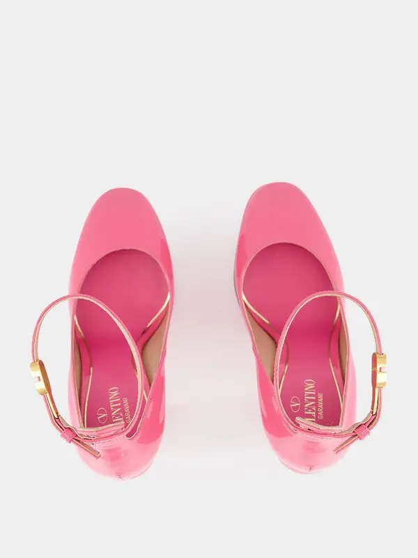 Valentino Garavani 105mm Platform Pumps - Pink