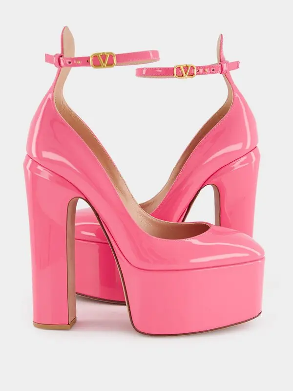 Valentino Garavani 105mm Platform Pumps - Pink