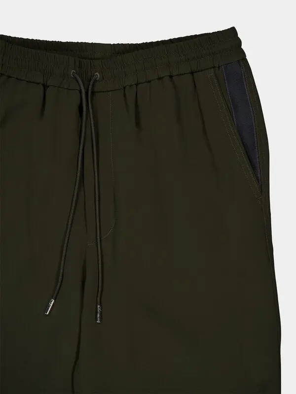 Alexander McQueen Drawstring Track Pants - Black