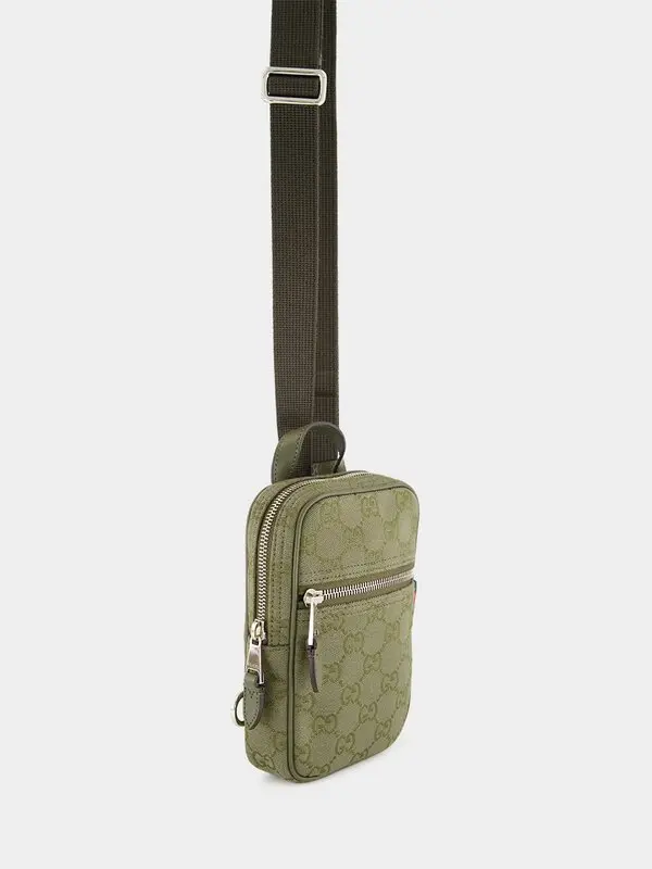 Gucci Forest Gg Canvas Mini Sling Bag