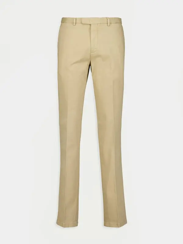 Boglioli Stretch Cotton Trousers - Beige