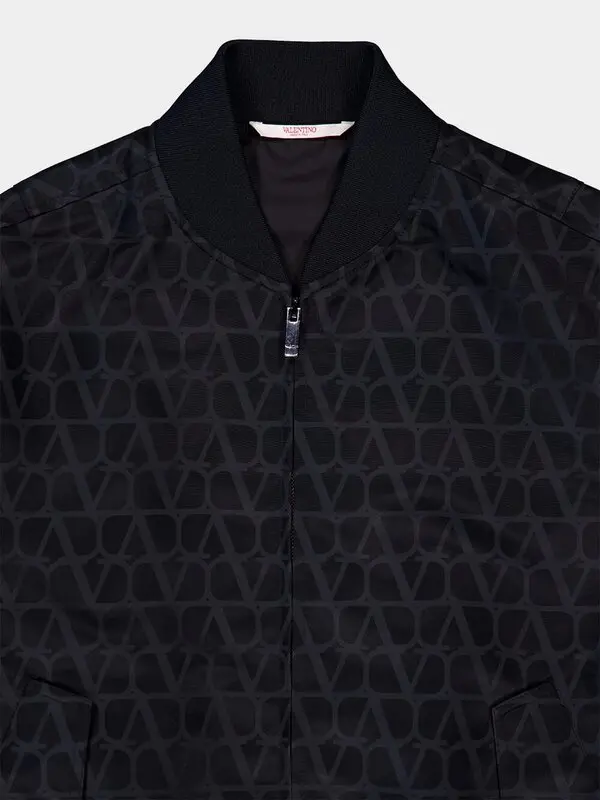 Valentino Garavani Toile Iconographe-print Bomber Jacket
