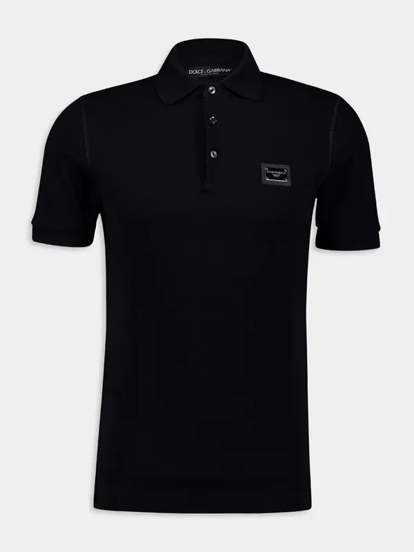 Dolce & Gabbana Polo Shirt - Black