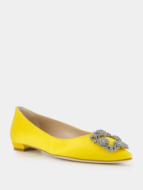 Manolo Blahnik Hangisiflat Ballerinas