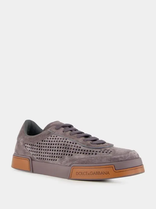 Dolce & Gabbana Suede Portofino Yacht Sneakers
