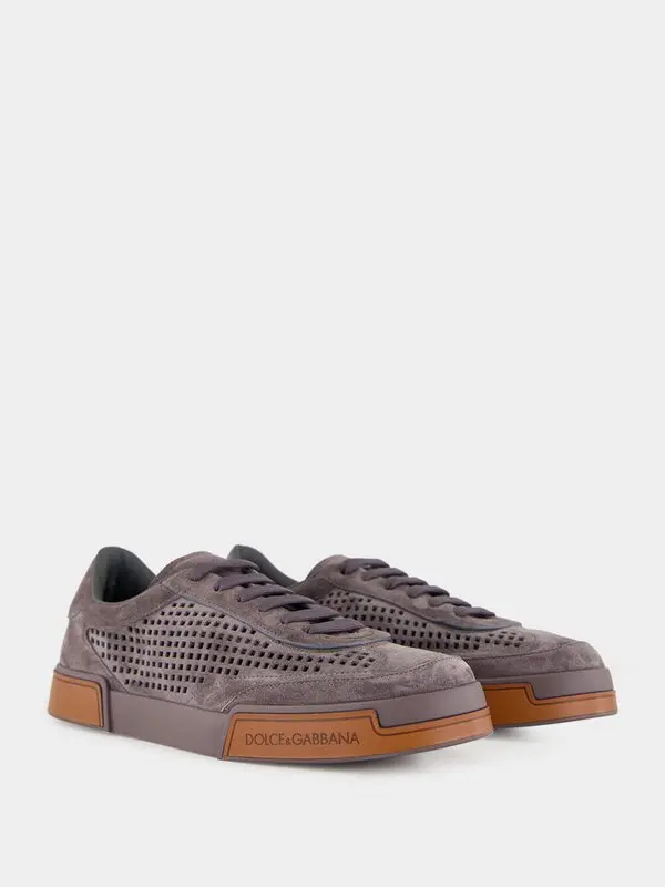 Dolce & Gabbana Suede Portofino Yacht Sneakers
