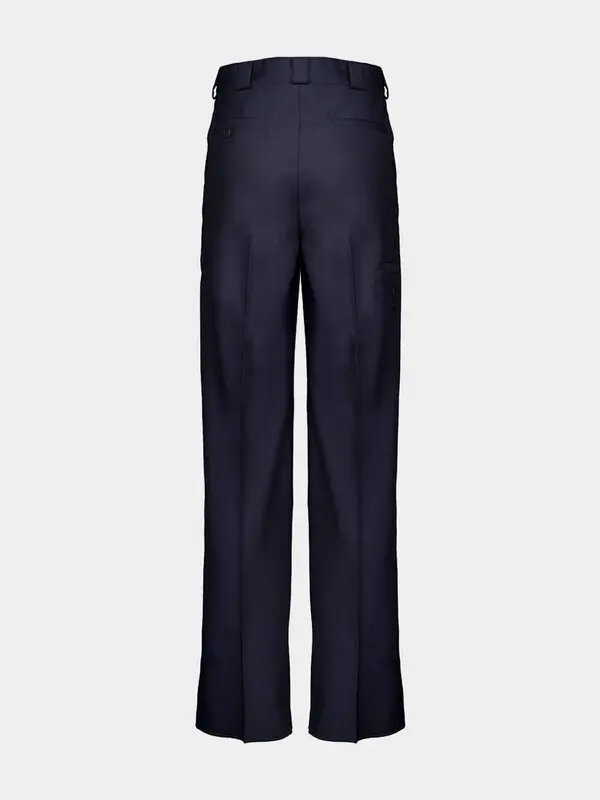 Givenchy Night Wool-mohair Chinos