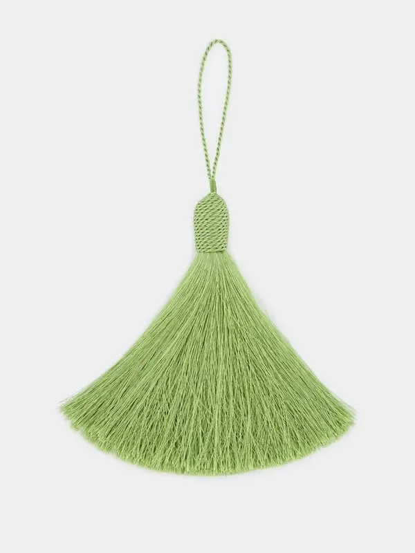 Glorinha Paranagua Salvia Tassel Pendant