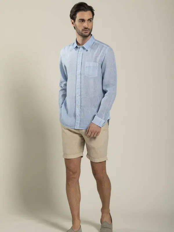 120% Lino Mermaid Linen Shirt