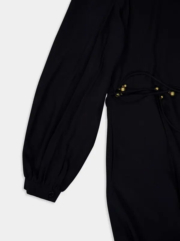 Stella McCartney Silk Crepe De Chine Midi Dress