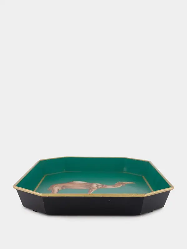 LES-OTTOMANS Hand-painted Camel Tray