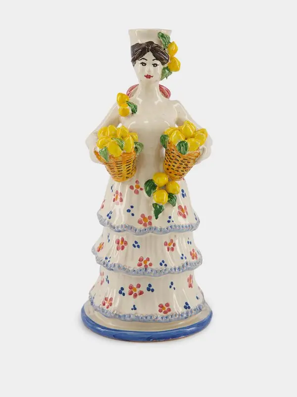 LES-OTTOMANS Sicilian Lady Candleholder