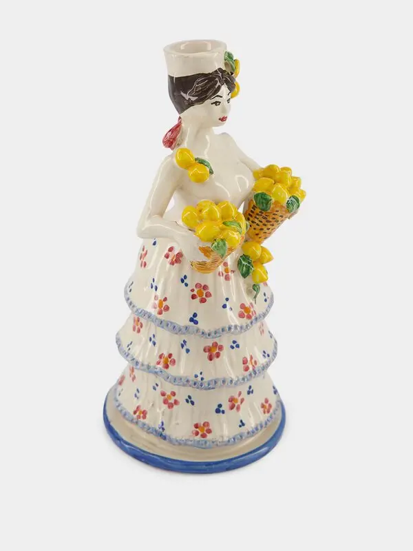LES-OTTOMANS Sicilian Lady Candleholder