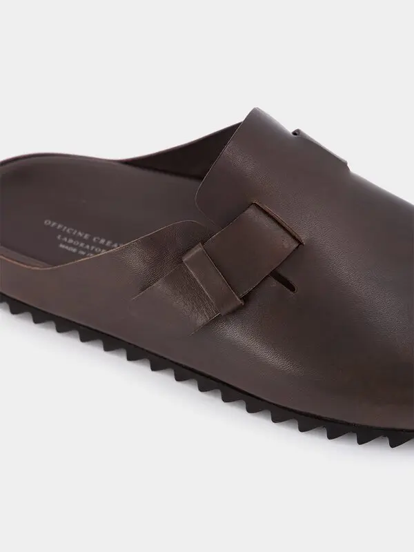 Officine Creative Agorà Leather Slides