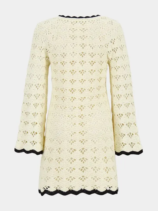 Zimmermann Rhiannon Crochet Mini Dress