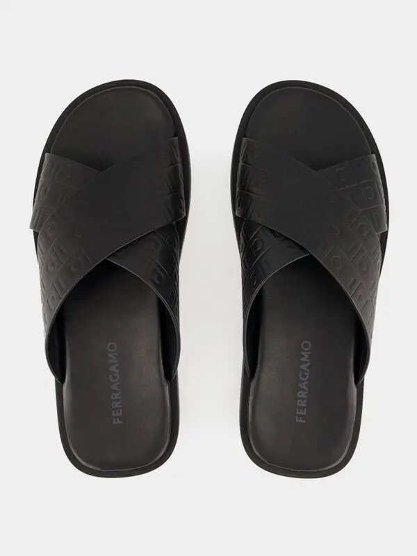FERRAGAMO Monogram Sandals
