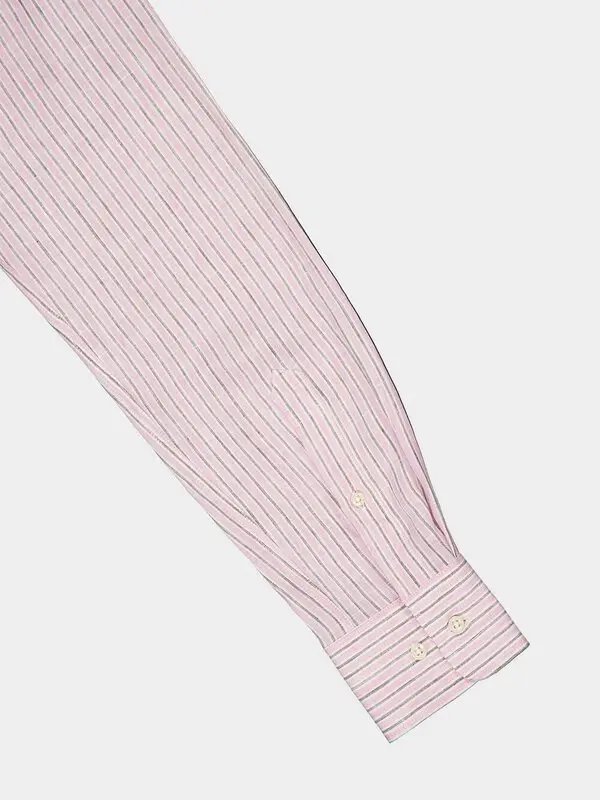 120% Lino Striped Shirt