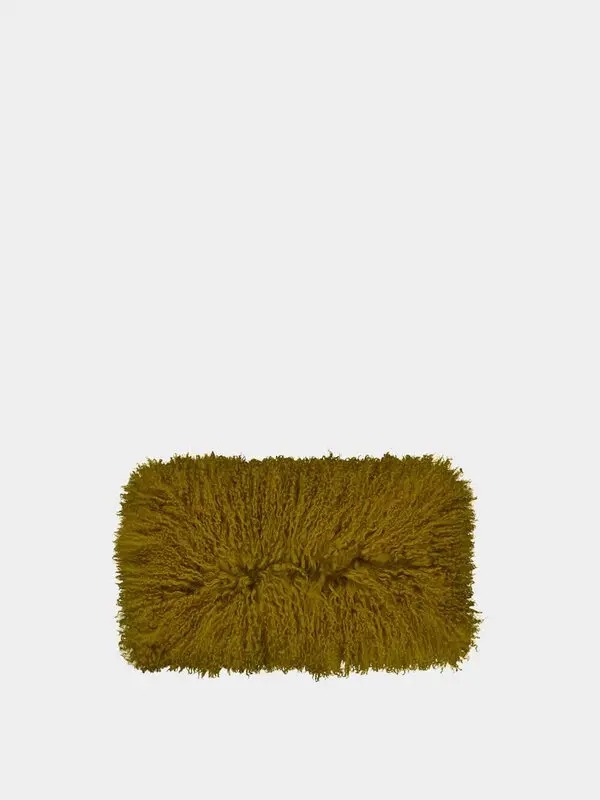 Maison De Vacances Tibetan Goat Cushion - Brown
