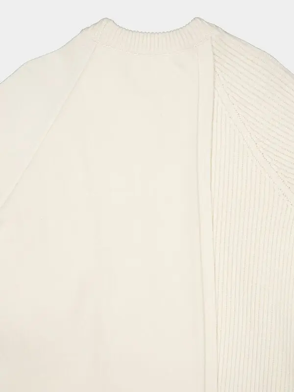 Fendi Wool Cashmere Jumper With Pockets - Beige