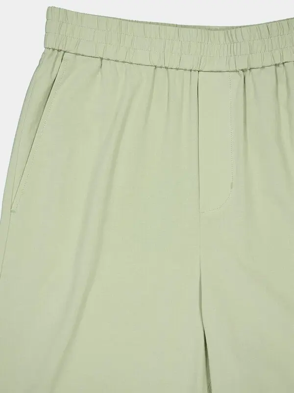 AMI Paris Elasticated Waist Bermuda Shorts