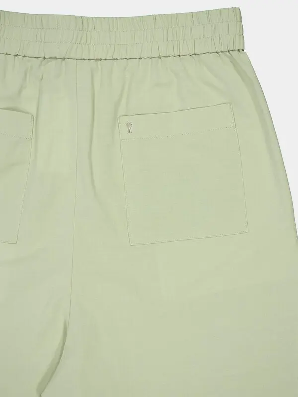 AMI Paris Elasticated Waist Bermuda Shorts