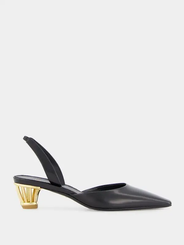 FERRAGAMO Cage Heel Slingback