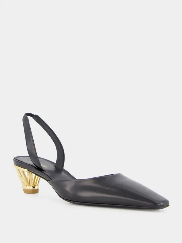 FERRAGAMO Cage Heel Slingback