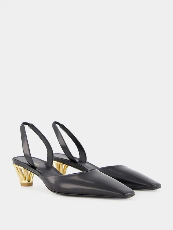FERRAGAMO Cage Heel Slingback