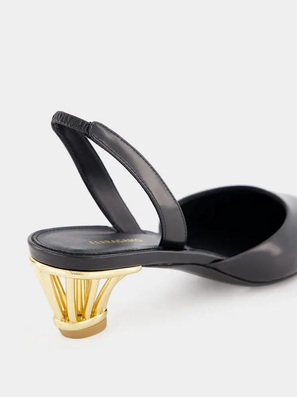 FERRAGAMO Cage Heel Slingback