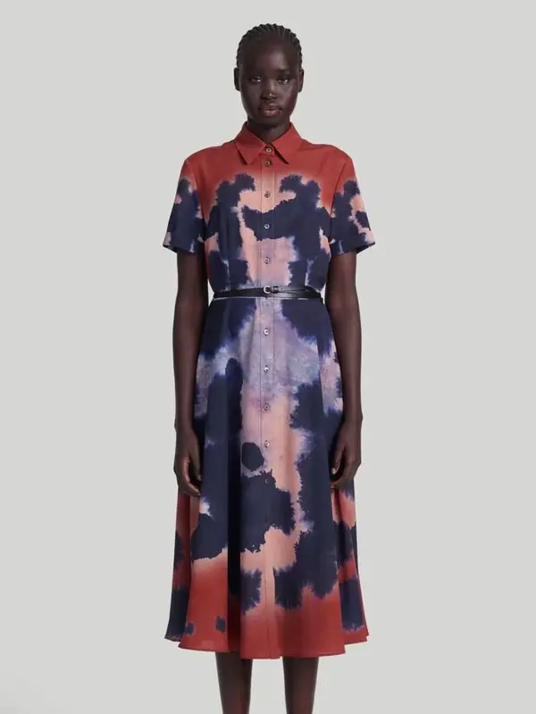 Altuzarra Kiera Midi Shirt Dress - Multicolour
