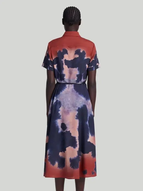 Altuzarra Kiera Midi Shirt Dress - Multicolour