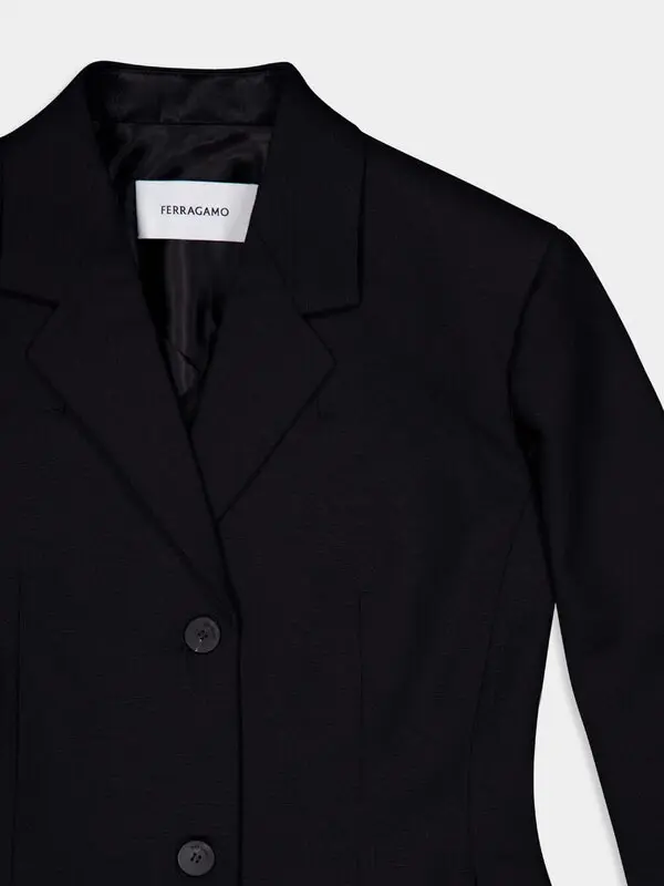 FERRAGAMO Cut-out Wool Blazer