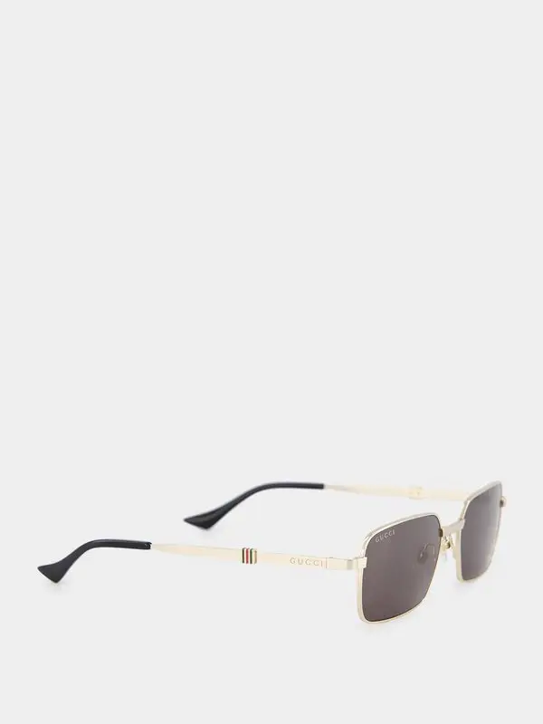 Gucci Rectangular Frame Sunglasses