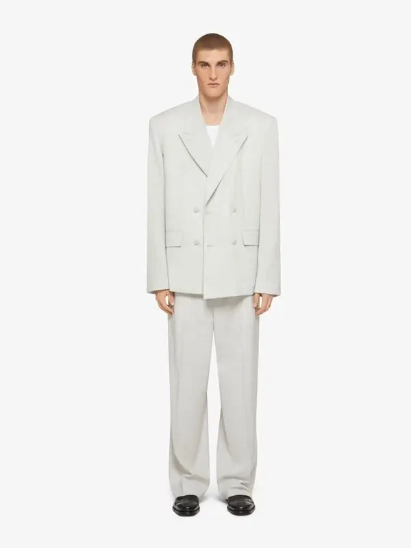 Givenchy Wool Wide-leg Trousers