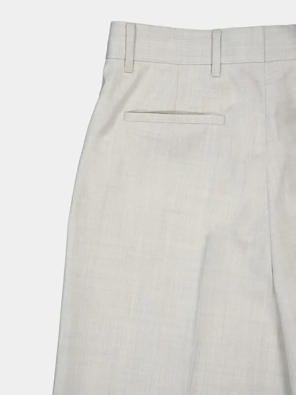 Givenchy Wool Wide-leg Trousers