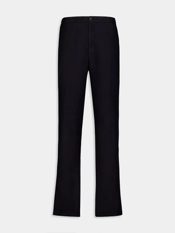 Boglioli Linen Trousers - Blue