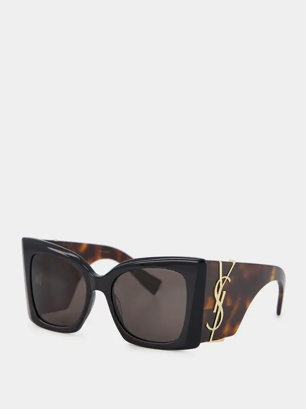 Saint Laurent Cat-eye Sunglasses - Brown