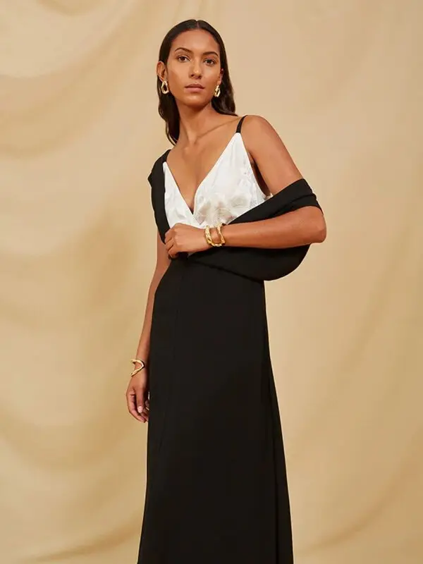 Colville Two-way Dress - White