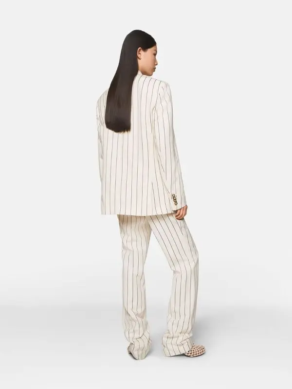 Stella McCartney Striped Single-breasted Blazer