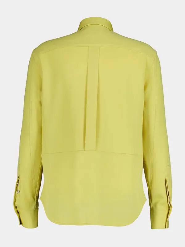 Alexander McQueen Wool Military Shirt